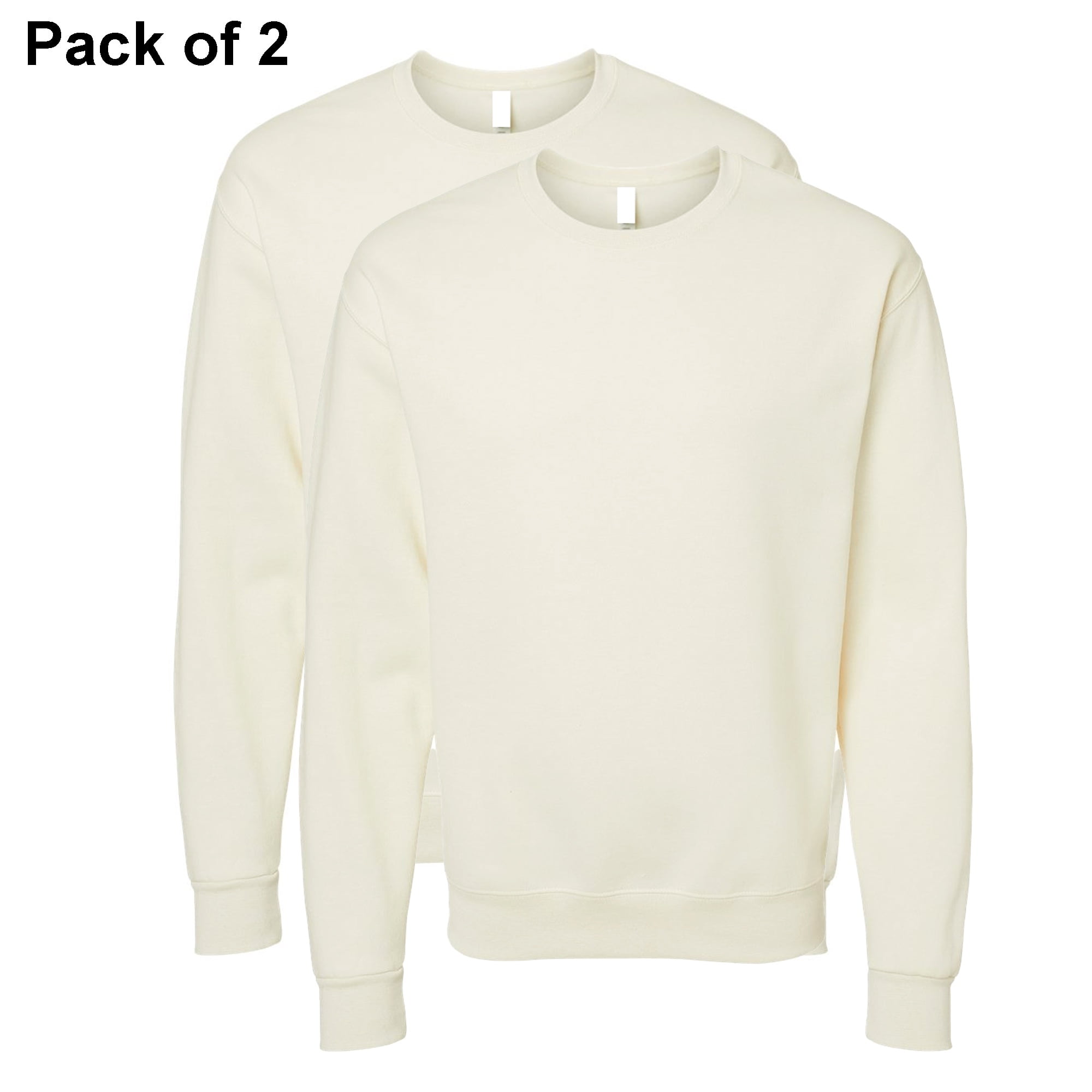 JERZEES Crewneck Sweatshirt | Warmth Fleece Pullover Casual Crew ...