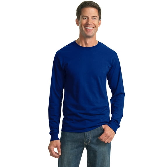 JERZEES ® - Dri-Power ® 50/50 Cotton/Poly Long Sleeve T-Shirt. 29LS ...