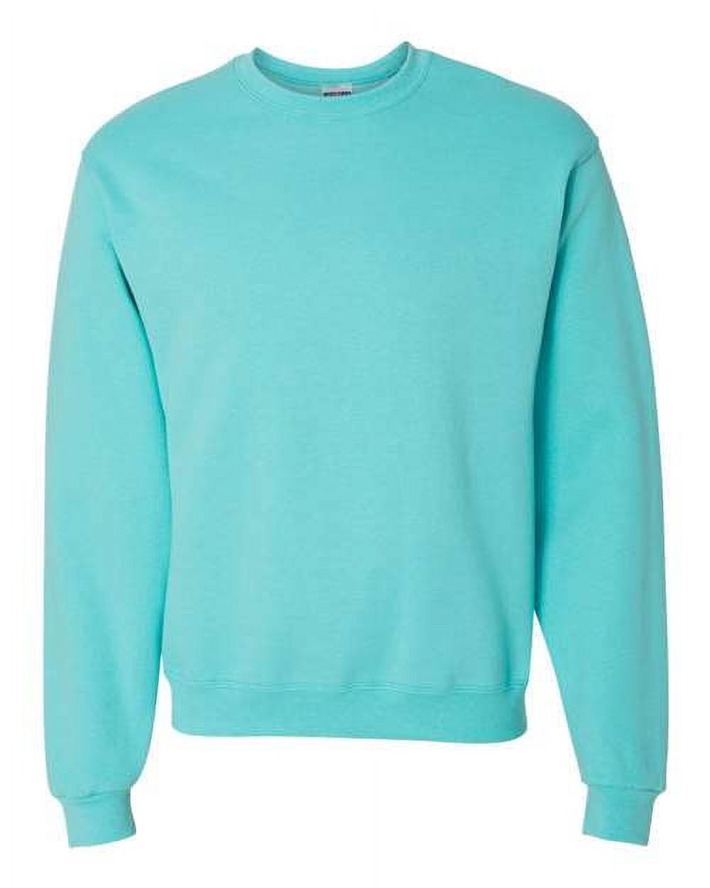 JERZEES NuBlend Polyester Crewneck Pullover Sweatshirt - 562MR, Pre ...