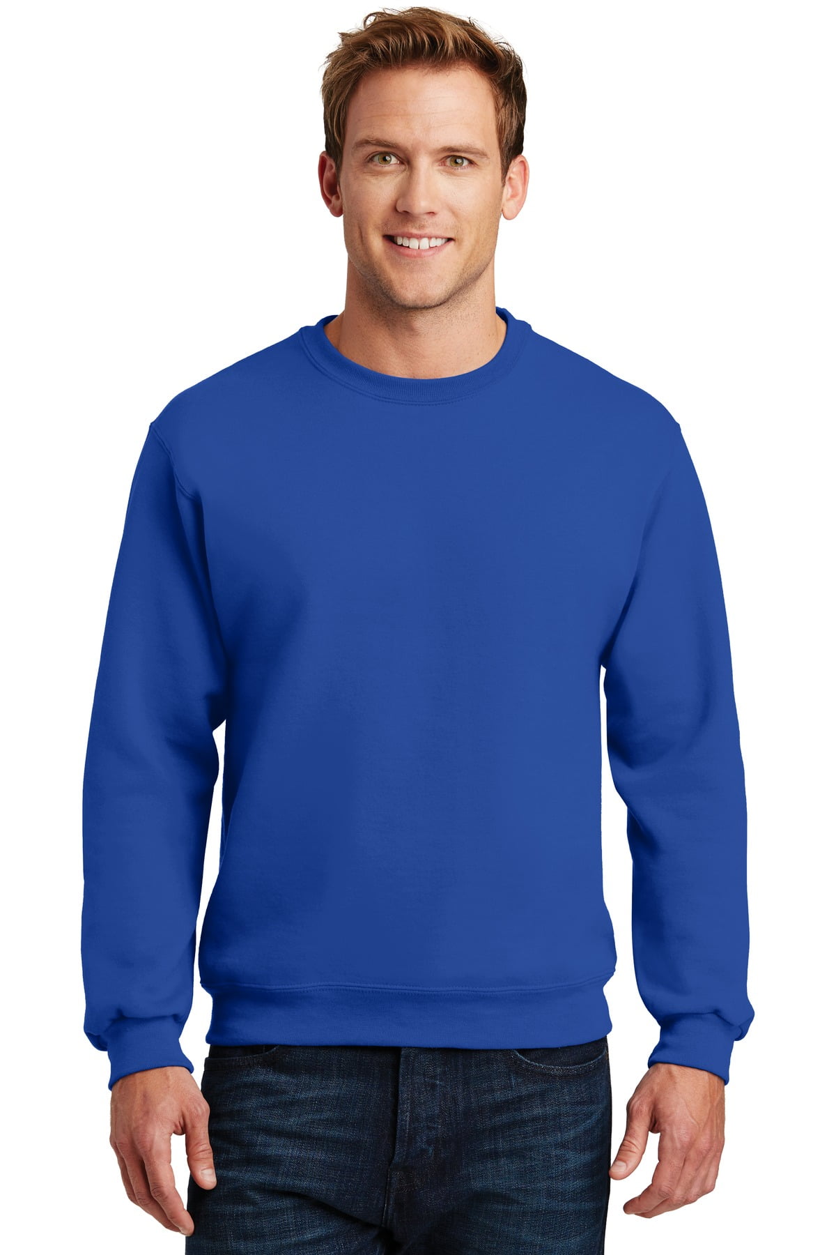 JERZEES ® SUPER SWEATS ® NuBlend ® - Crewneck Sweatshirt. 4662M ...