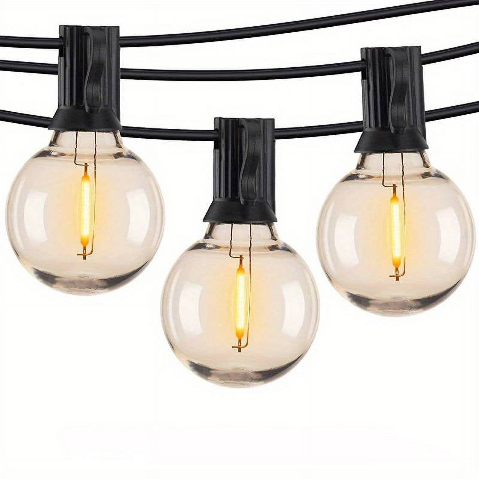 Walcut 150Ft 2 Wire LED Rope Lights, Blue Lights with Clear PVC Jacket ...