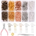 JESOT Earring Making Kit, 1403pcs Tools & Supplies for Jewellery ...