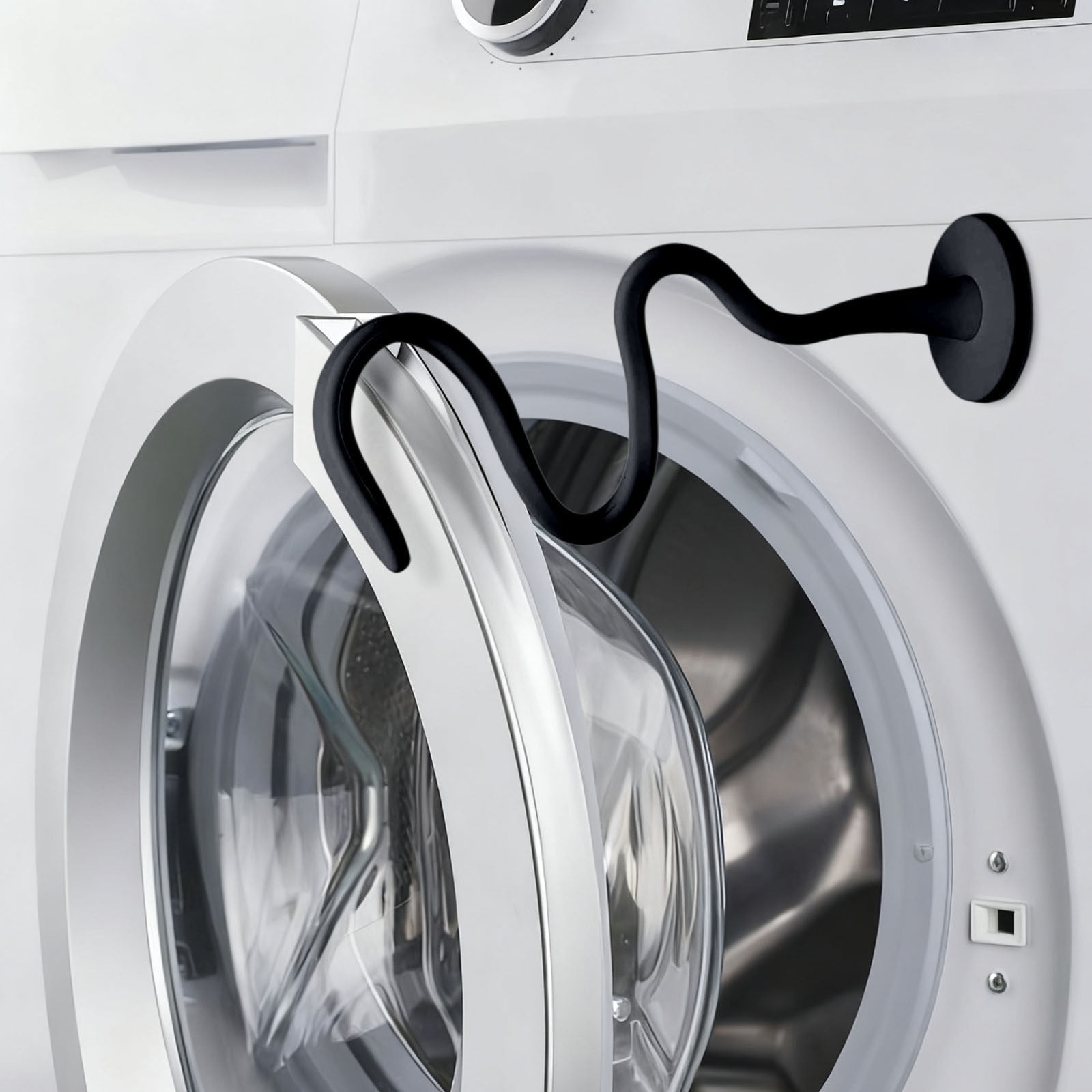 JESSBEAUTY Front Load Washer Door Prop and Stopper, Magnetic Washing ...