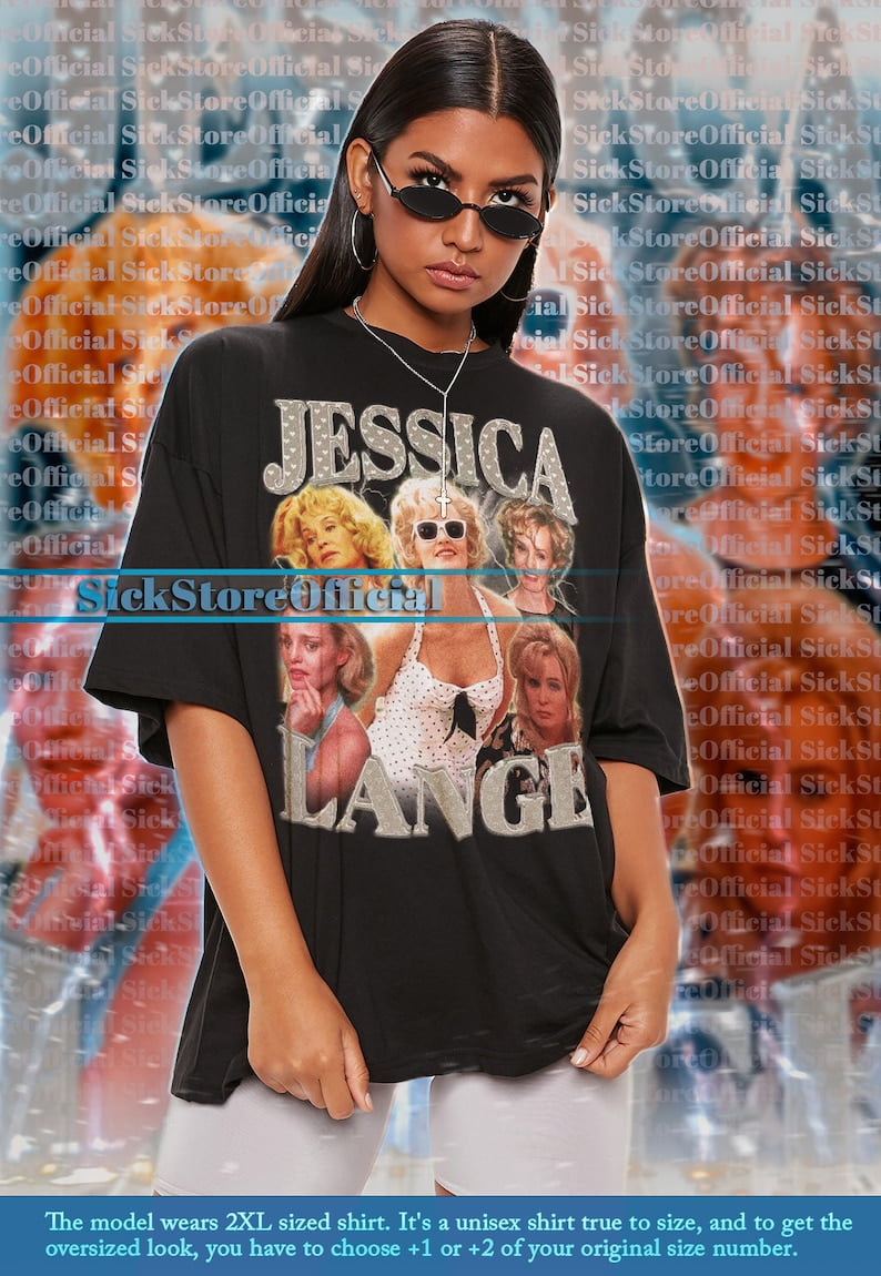 JESSICA LANGE Vintage Shirt, Jessica Lange Homage Tshirt, Jessica Lange ...