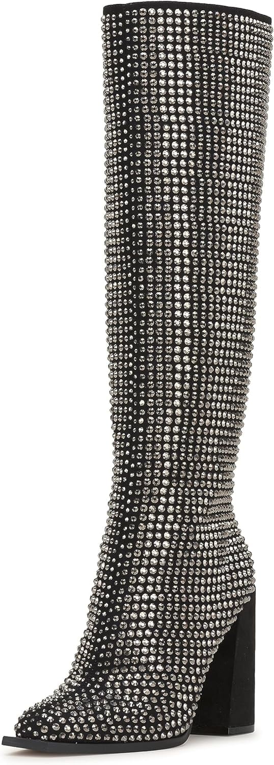 JESSICA SIMPSON JS-LOVELLY Boots Black - Walmart.com