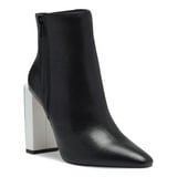 JESSICA SIMPSON Womens Black Contrast Heel Padded Timea Pointed Toe ...