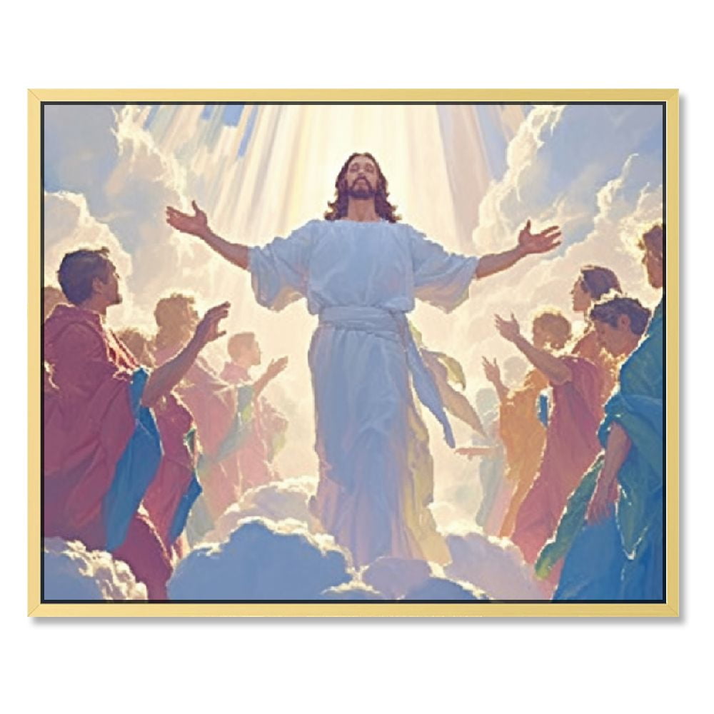 JESUS CHRIST Poster Decorative Painting Canvas Wall Art Living Room ...