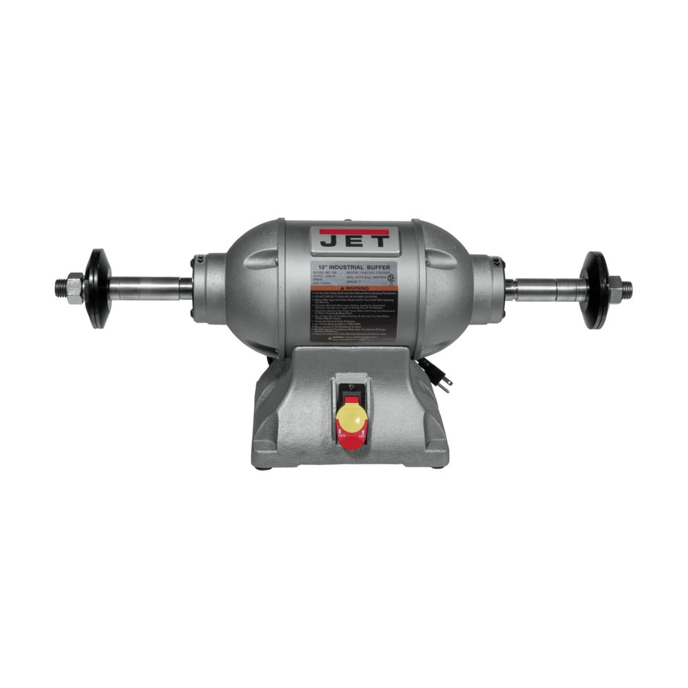 JET 578410 115V 15 Amp Industrial 10 in. Corded Buffer - Walmart.com