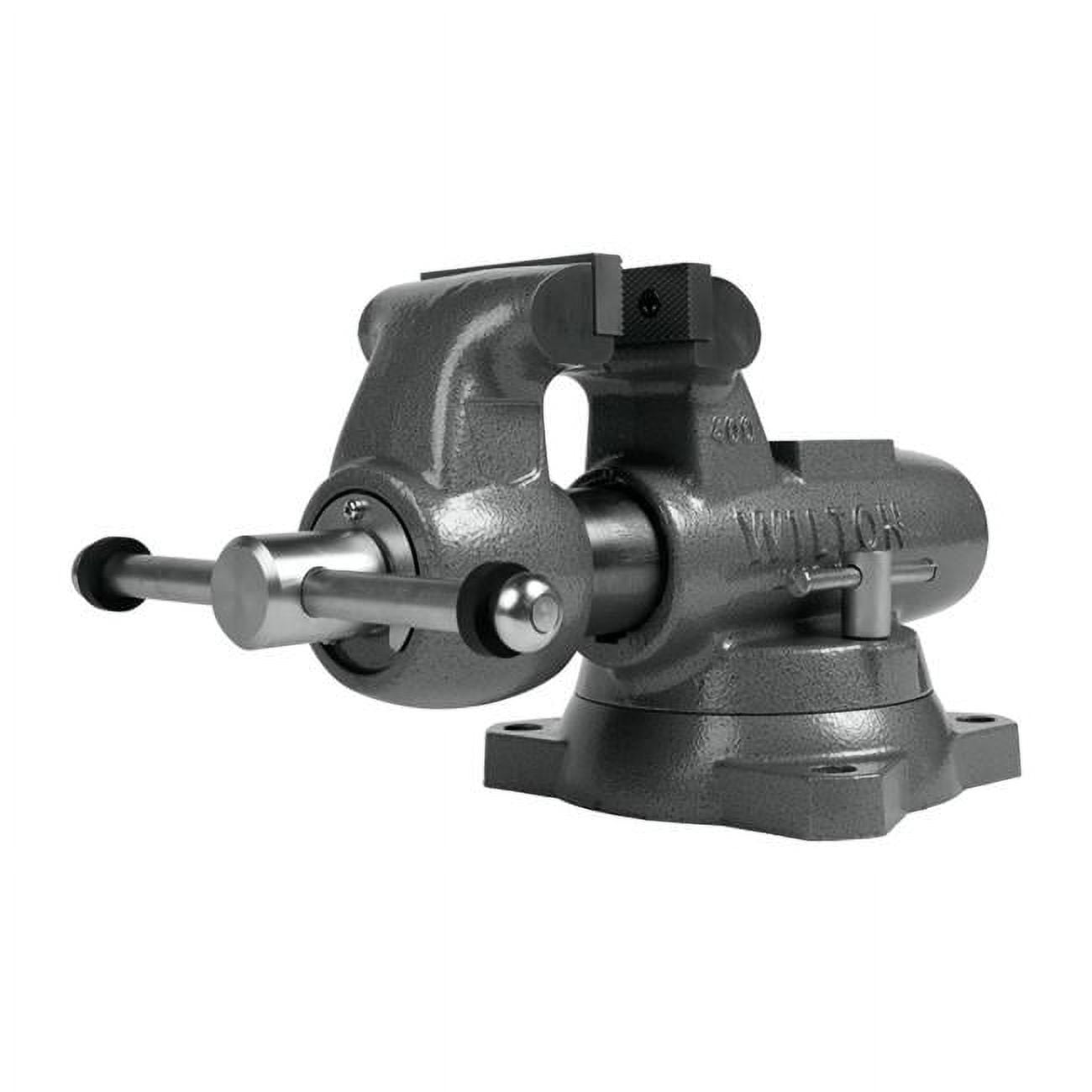 JET Equipment B3081212 Wilton Machinist Jaw Round Channel Vise with ...