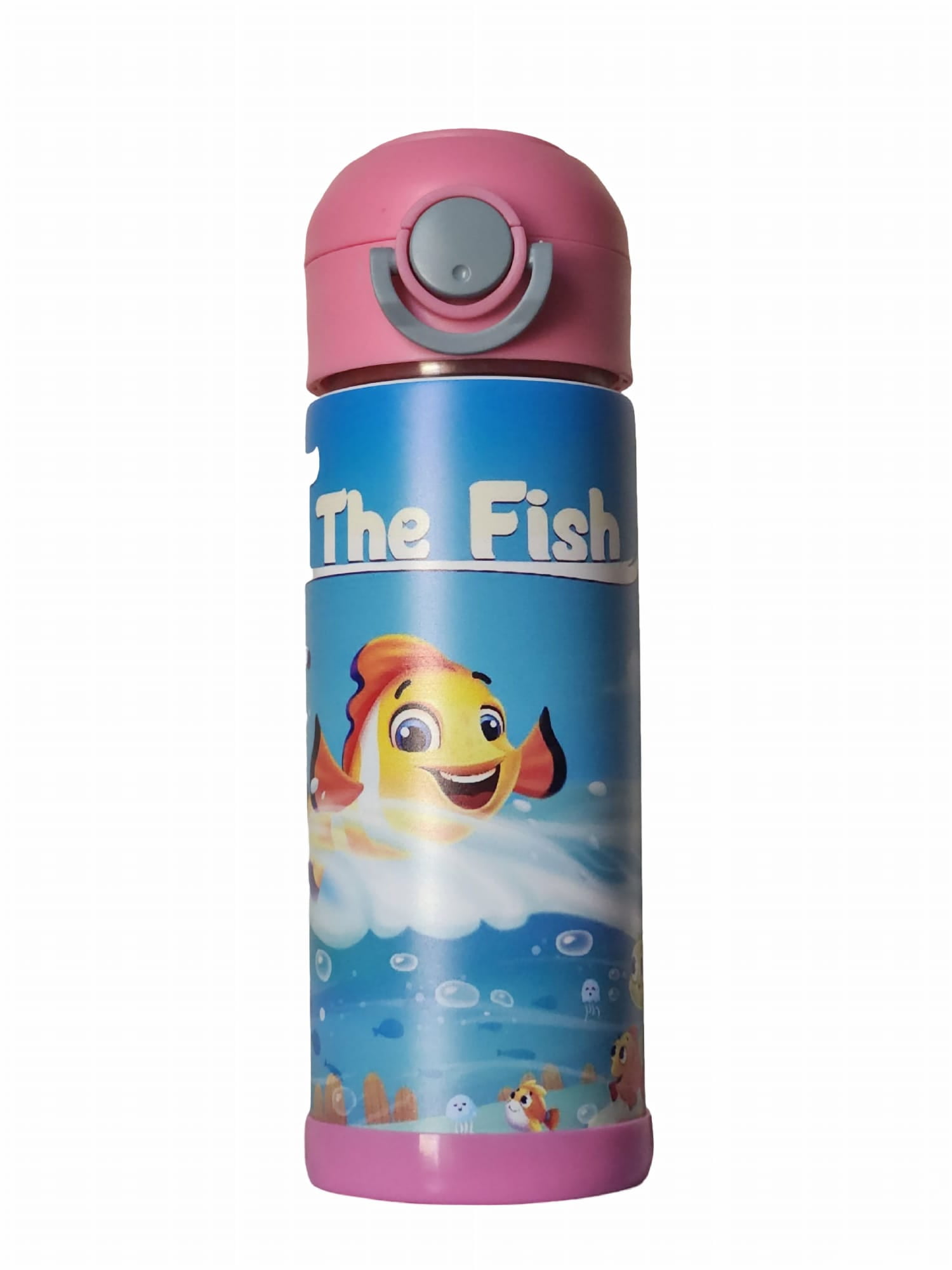 JET The Fish Insulated Stainless Steel Water Bottle for Kids, 12oz ...