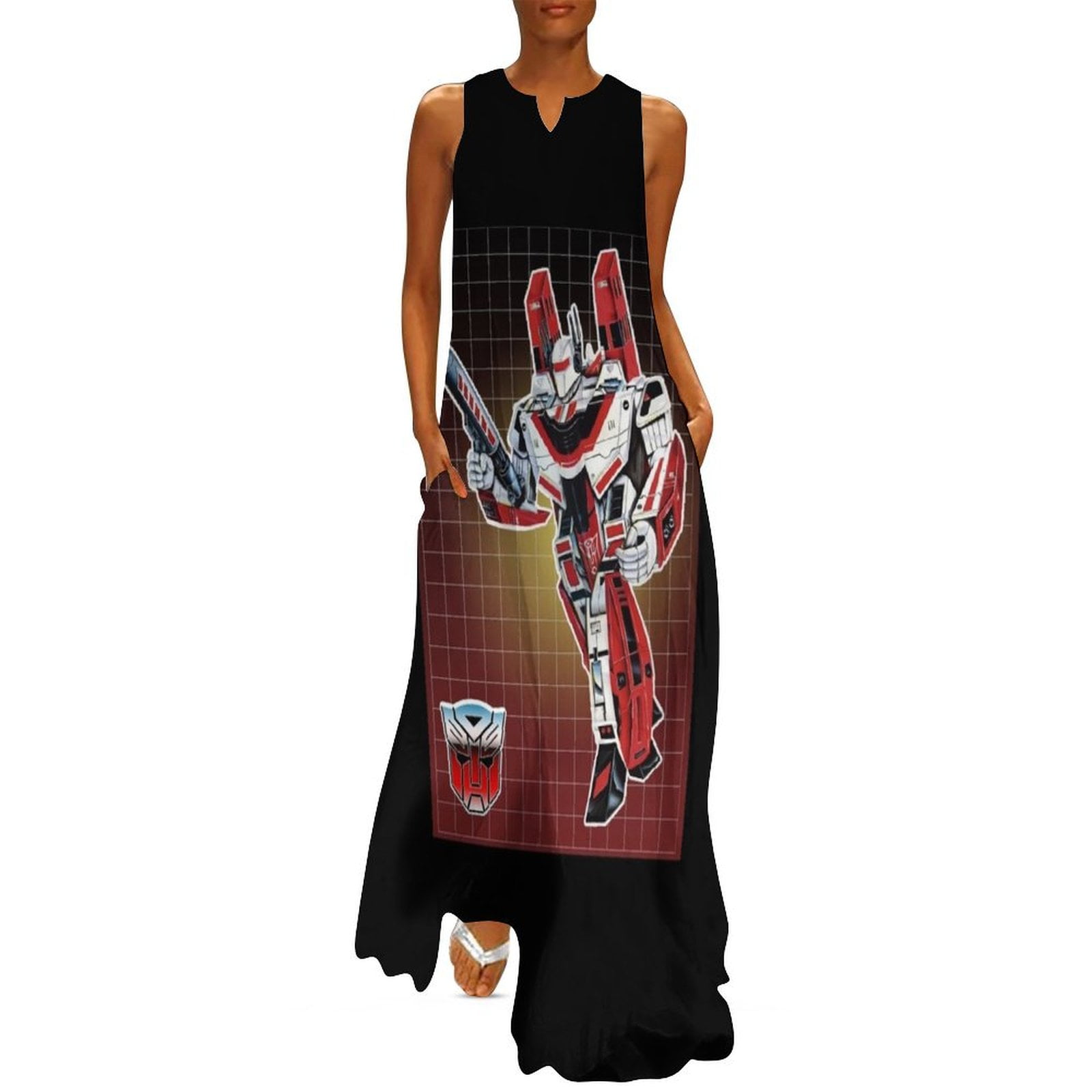 JETFIRE G1 BOX ART Long Dress Dress women african dresses for woman ...