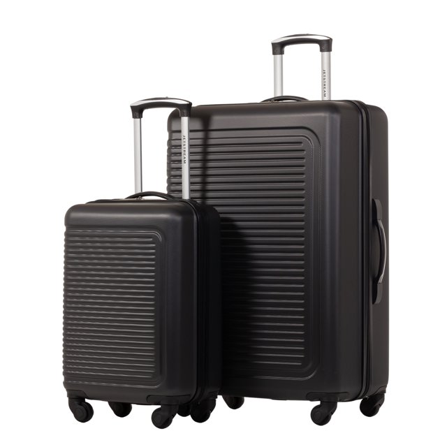 JETSTREAM 5pc Hardside Rolling Spinner Upright Set, 20" 28" Luggage Duo ...