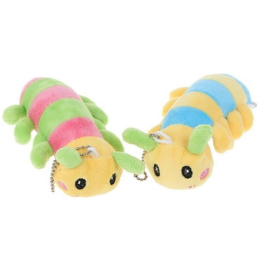 SANWOOD Plush Doll Toy Cute Colorful Inchworm Caterpillar Soft ...