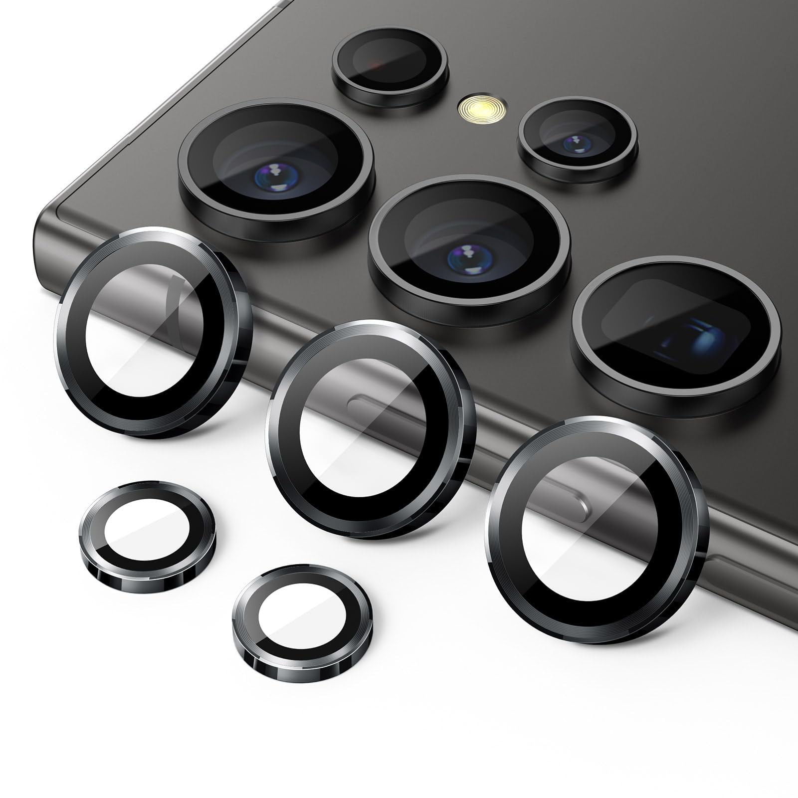 JETech Camera Lens Protector for Samsung Galaxy S24 Ultra, 9H Tempered ...