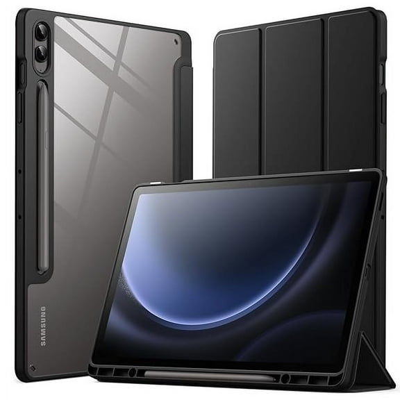 IYFFDFE-Case for Samsung Galaxy Tab S10 Ultra/Tab S9 Ultra 14.6-Inch with S Pen Holder, Clear ...