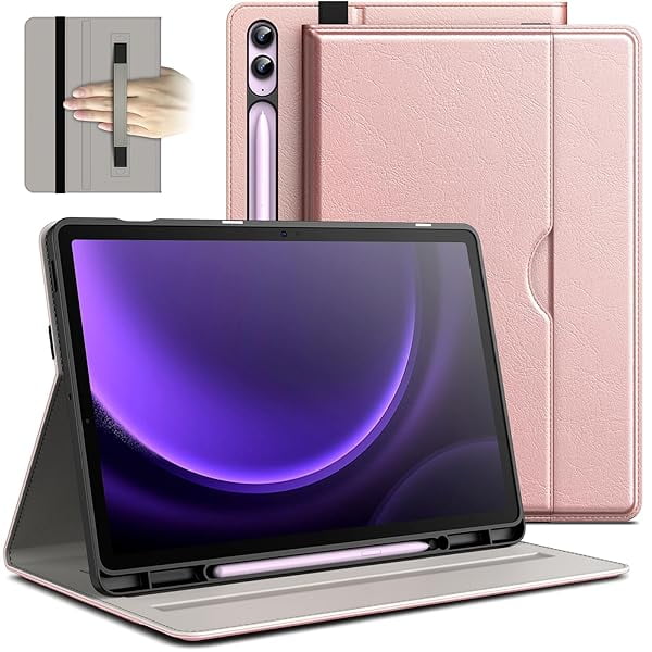 JETech Case for Samsung Galaxy Tab S9 FE+ / S9 FE Plus 12.4-Inch with S ...