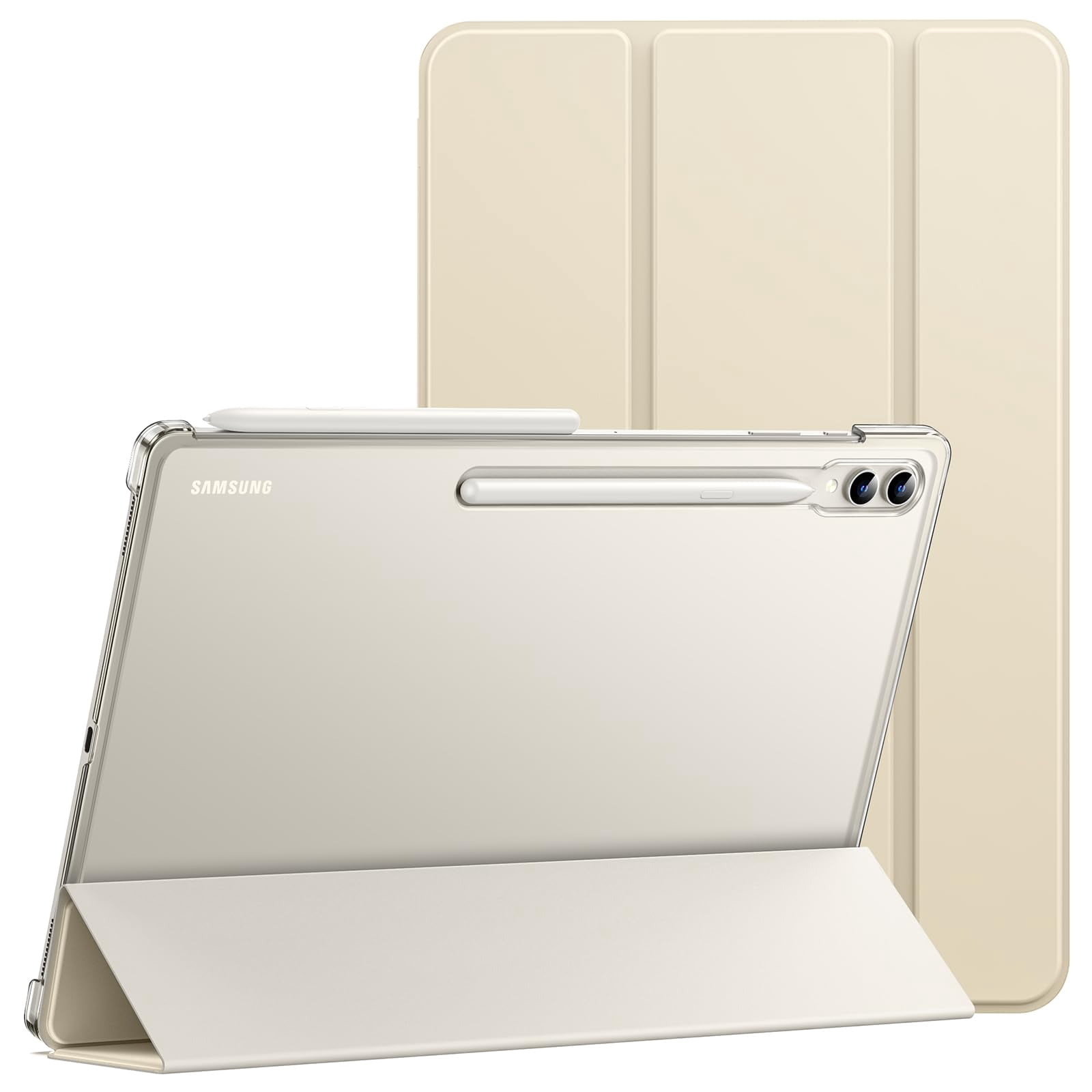 JETech Case for Samsung Galaxy Tab S9 Ultra 14.6-Inch, Translucent Back ...