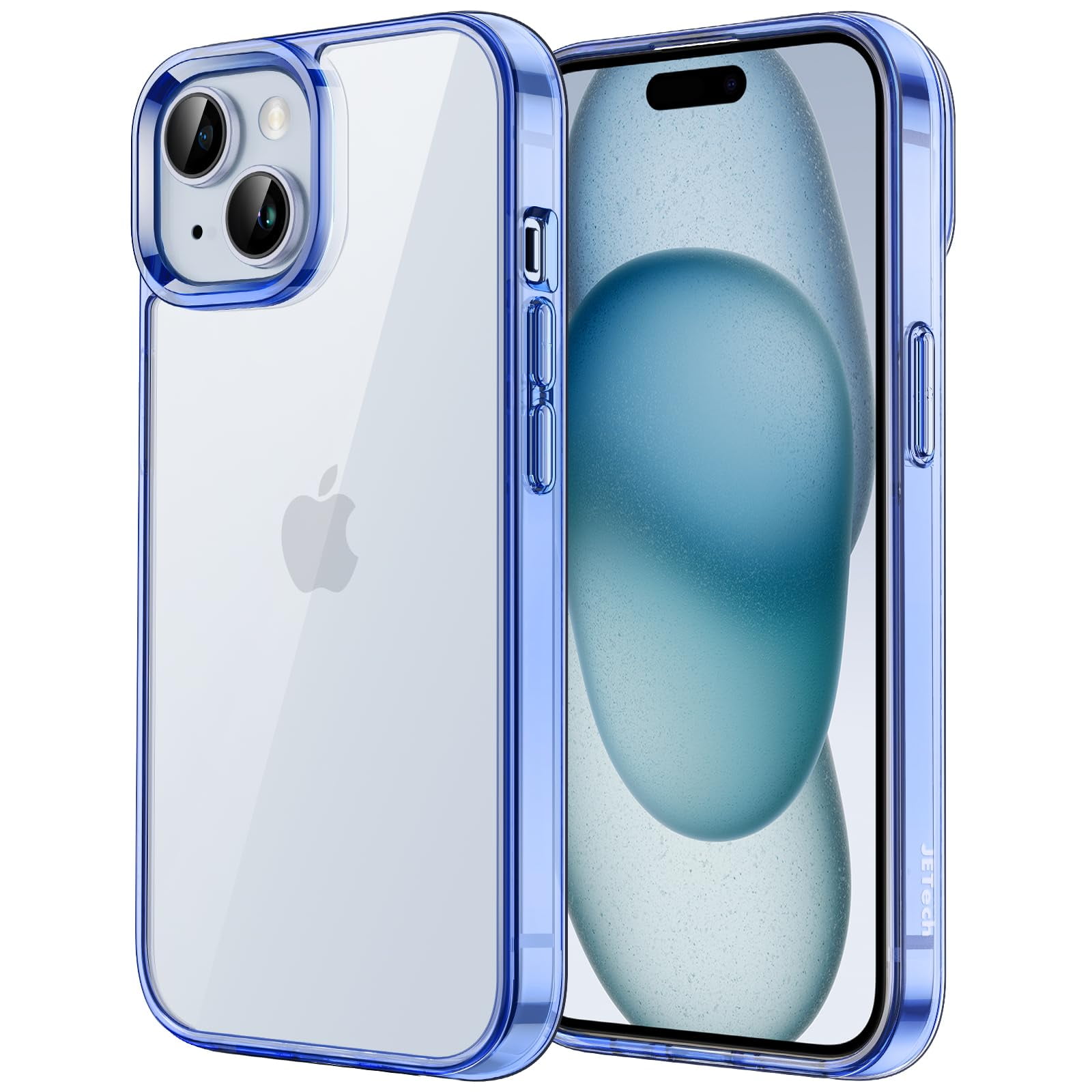 JETech Case for iPhone 15 6.1-Inch, Non-Yellowing Shockproof Phone ...