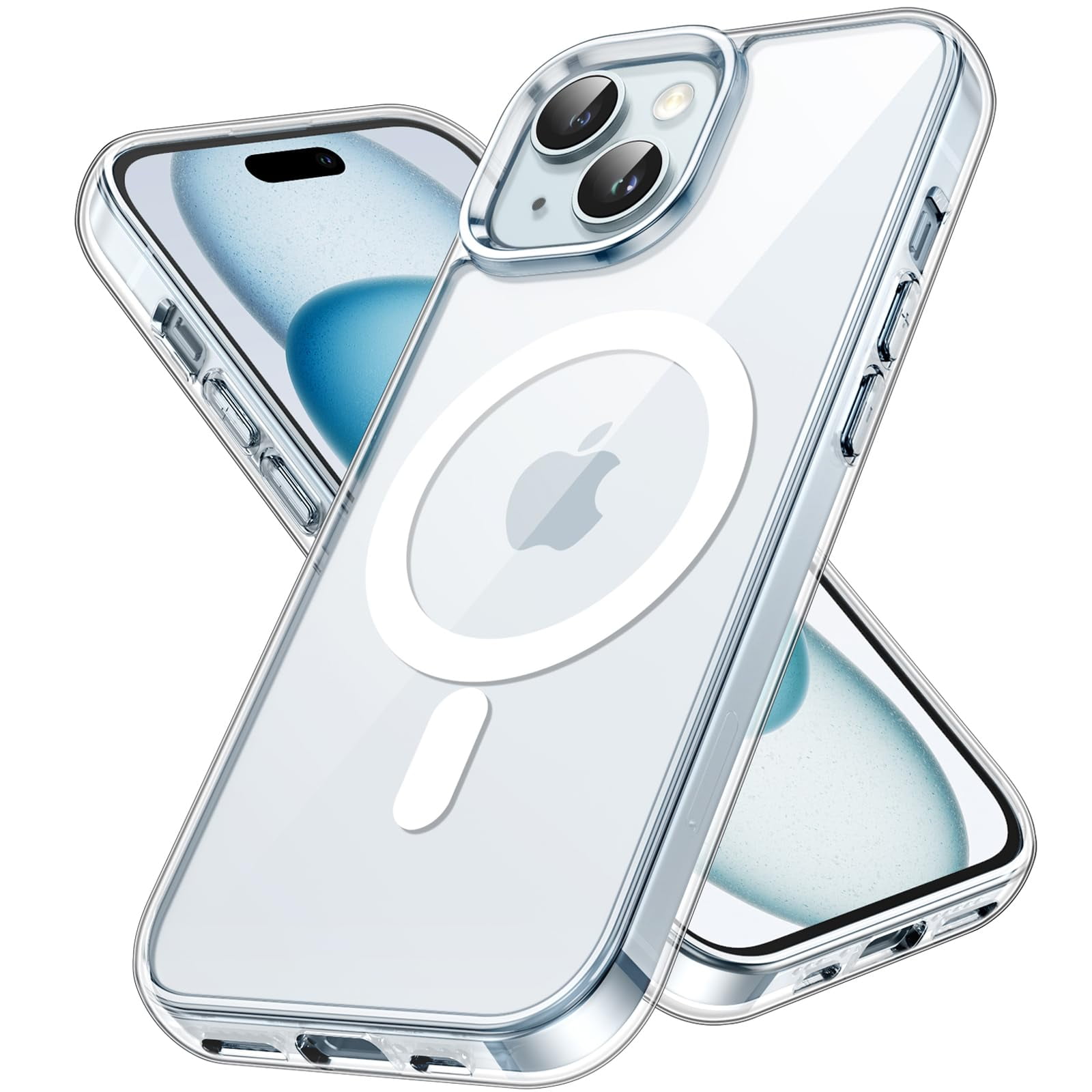 JETech Magnetic Case for iPhone 15 Plus 6.7-Inch Compatible with ...