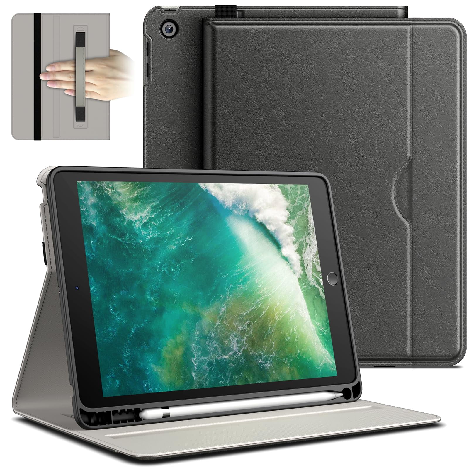 JETech Case for iPad 6/5 (9.7-Inch, 2018/2017 Model, 6th/5th Generation ...