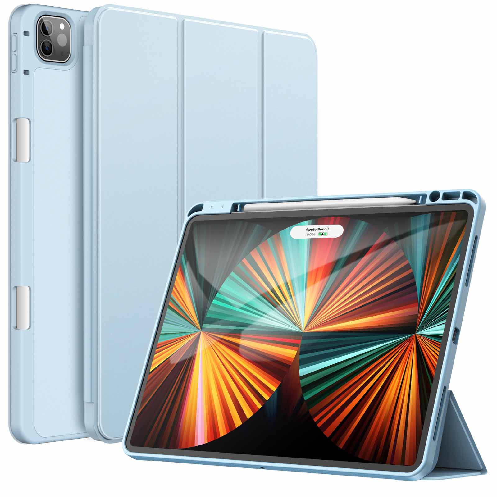 JETech Case for iPad Pro 12.9-Inch (5th Generation, 2021 Model) with ...