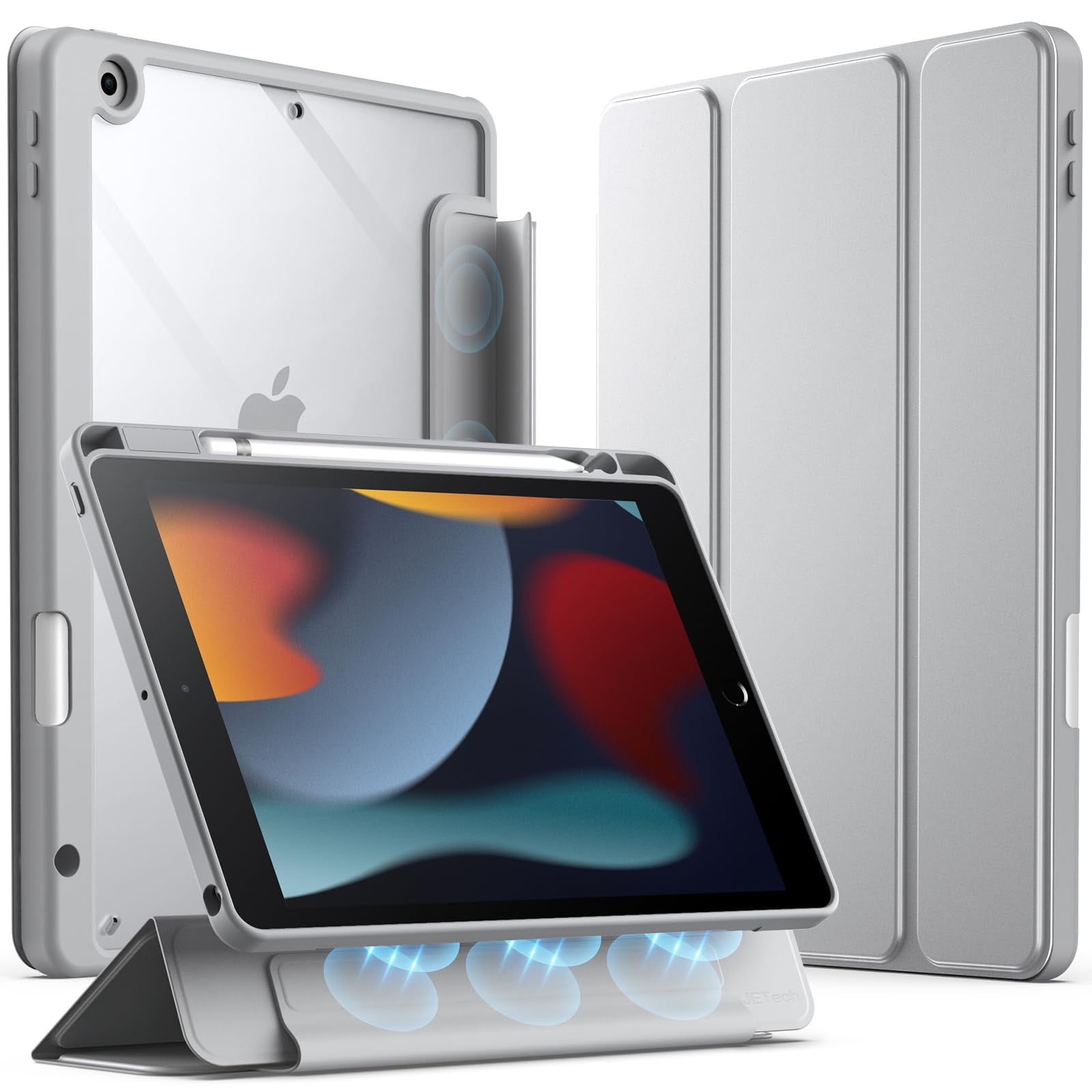 JETech Detachable Case for iPad 9/8/7 (10.2-Inch, 2021/2020/2019 Model ...
