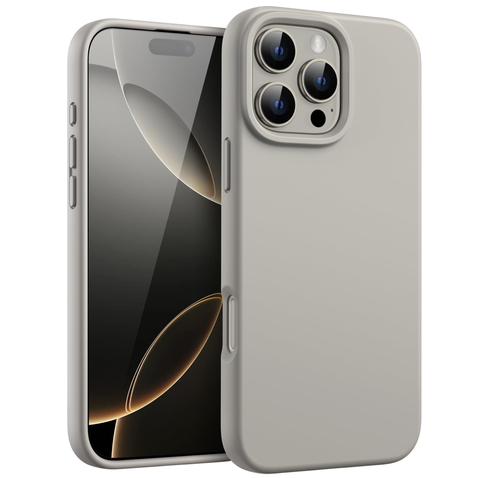 JETech Liquid Silicone Case for iPhone 16 Pro Max 6.9-Inch, Silky Soft ...