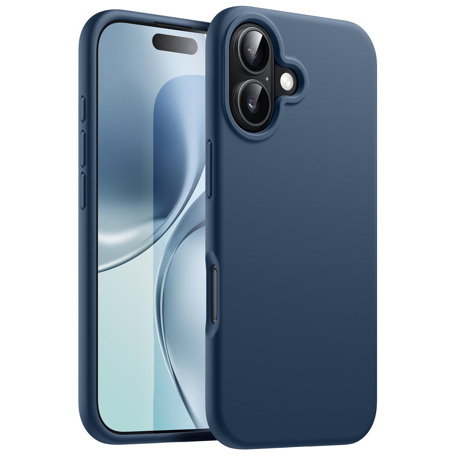 JETech Liquid Silicone Case for iPhone 17 6.3-Inch, Silky Soft Touch ...