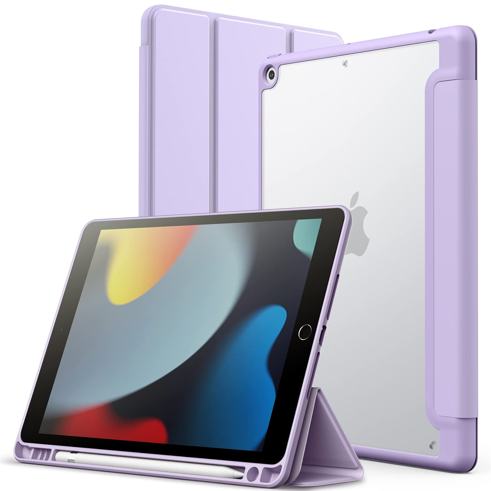 JETech Matte Case for iPad 9/8/7 (10.2-Inch, 2021/2020/2019 Model, 9th ...