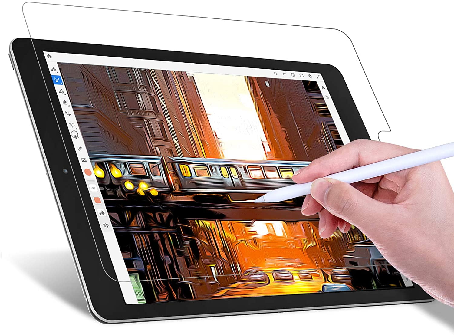 JETech Paper Screen Protector Compatible with iPad (10.2-Inch, 2021 ...