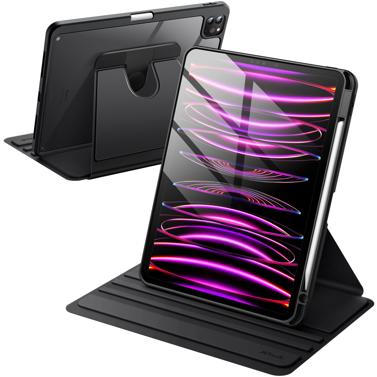 JETech Rotating Case for iPad Pro 11-Inch 2022/2021(4th/3rd gen) with ...