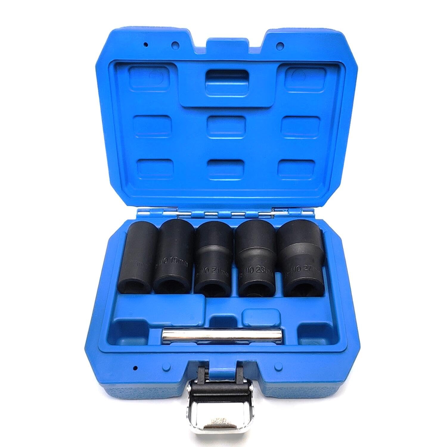 JEUCLEL 6PCS Twist Lug Nut Socket Set - 1/2 Drive Damaged Nut Lock ...