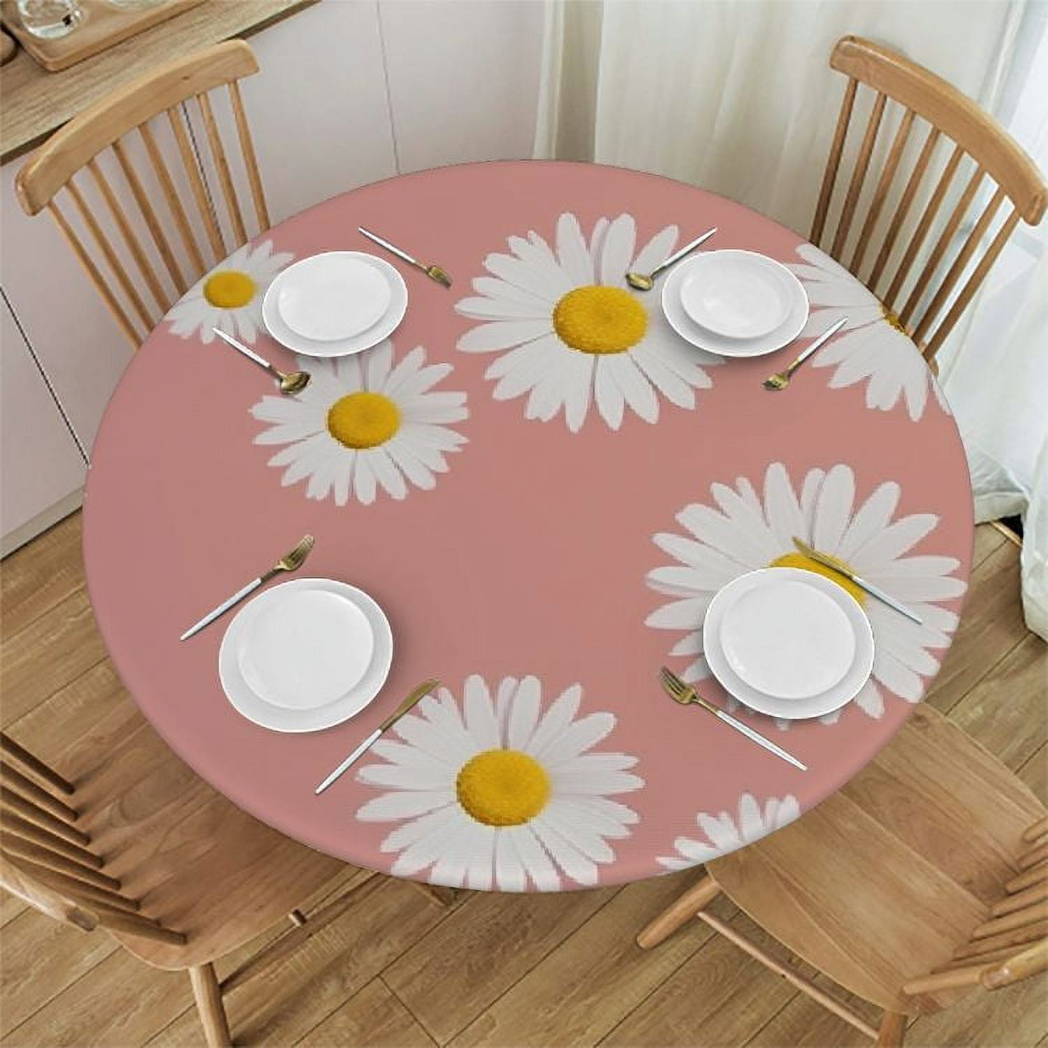 RUIYC Daisy Tablecloth Daisy Flower Birthday Party Decorations for ...