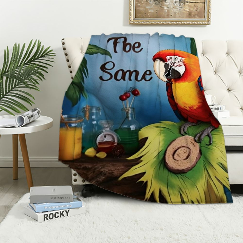 JEUXUS - 5'Clock Somewhere Soft Throw Blanket - 50x60 Perfect for ...