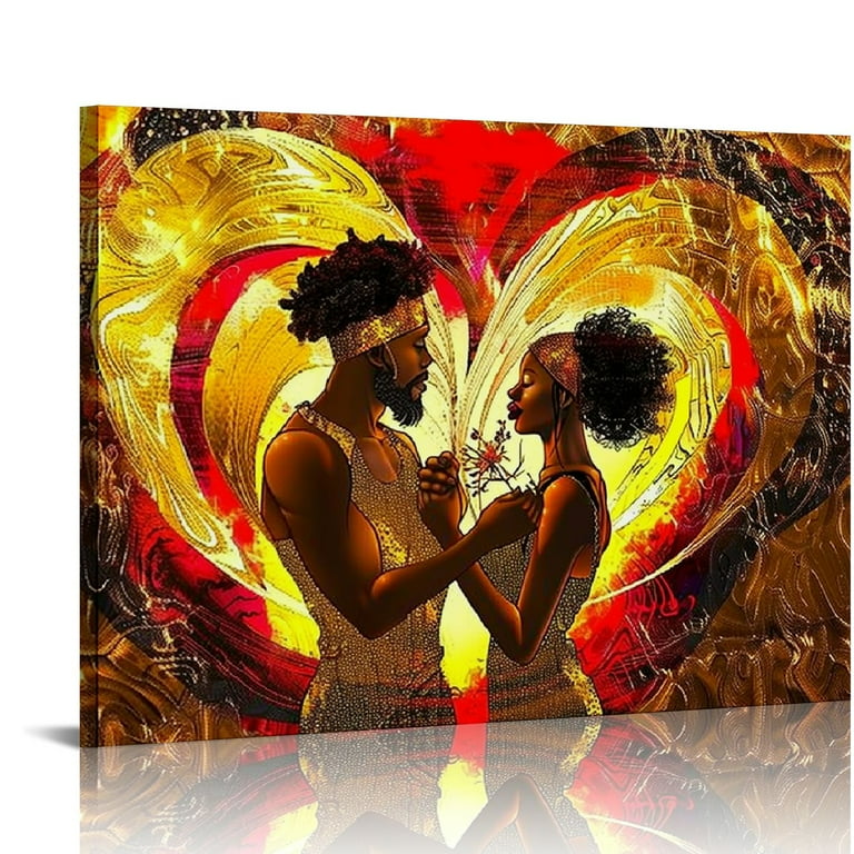 Black Art Artwork Paintings Annie Lee "In Control" NEW Custom FRAMED