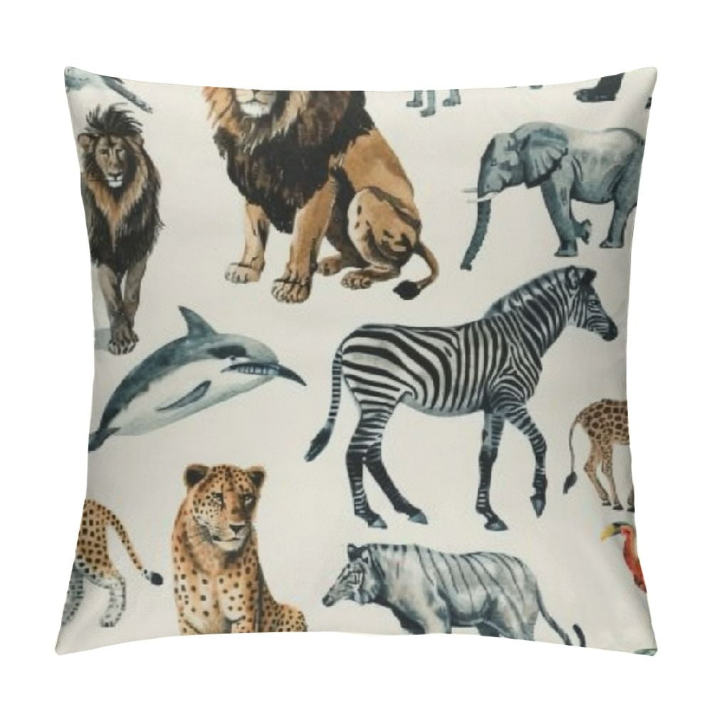 JEUXUS Animal Gifts for Kids, Woodland Forest Animals Pattern, Elephant ...