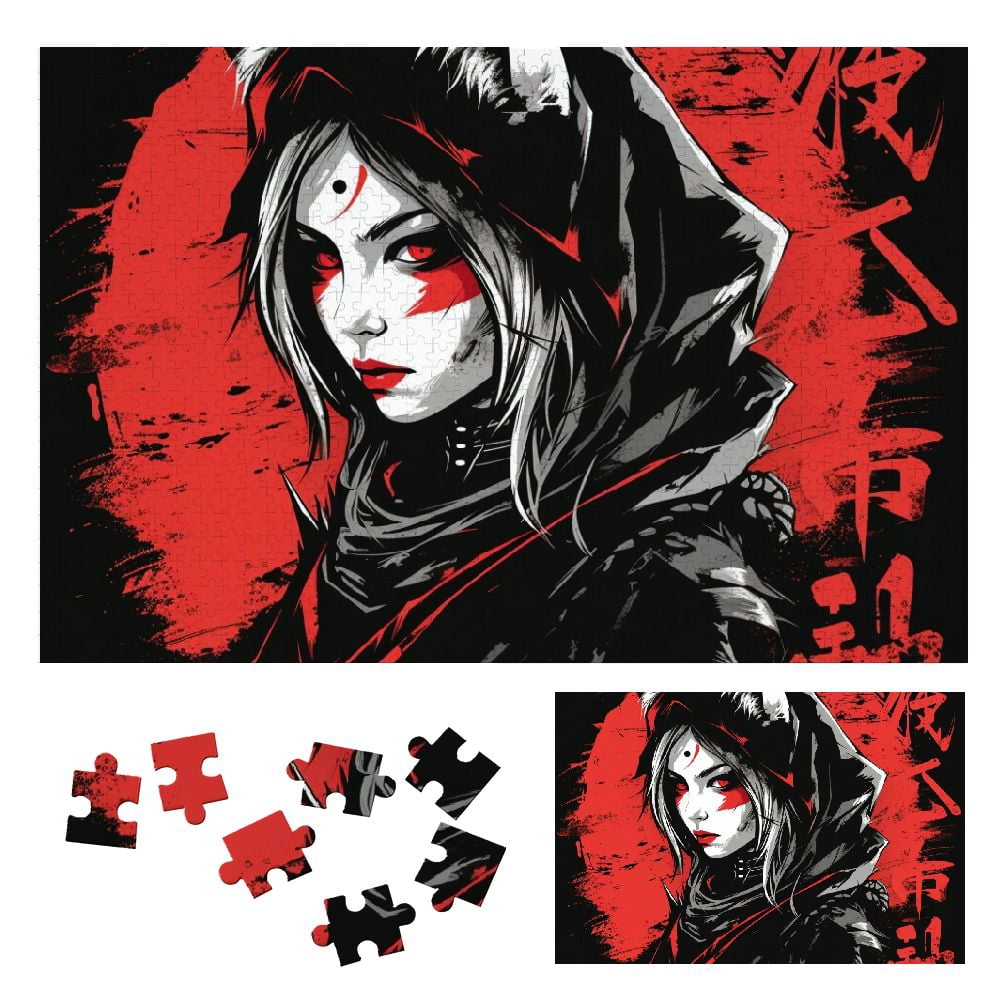 JEUXUS Anime Characters Wooden Jigsaw Puzzle for Adults and Kids ...