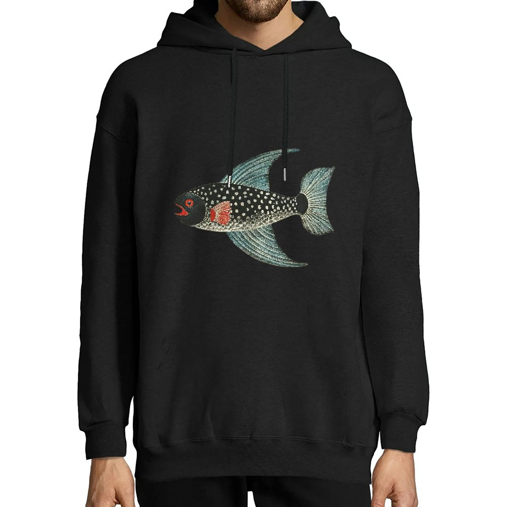 JEUXUS Aquarium Goldfish Fish Freshwater Grey Ornamental Fish T-Shirt ...