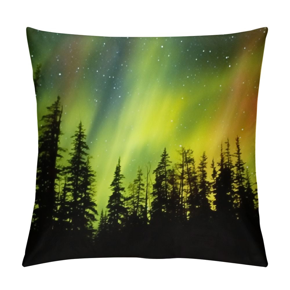 JEUXUS Aurora Borealis, Northern Lights, -Kevin Schafer-Pillow Case ...