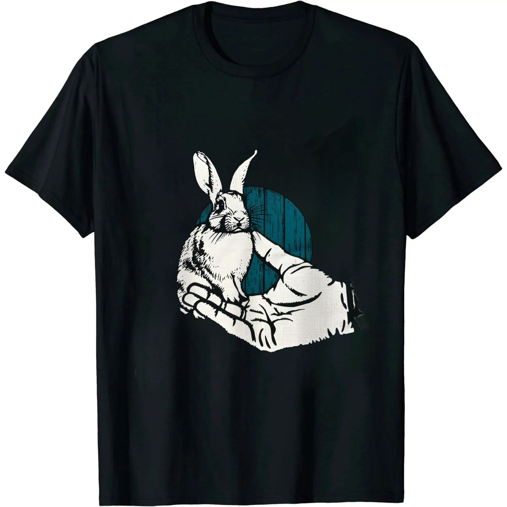 JEUXUS Best Rabbit Dad Ever Funny Dad Rabbit T-Shirt - Walmart.com