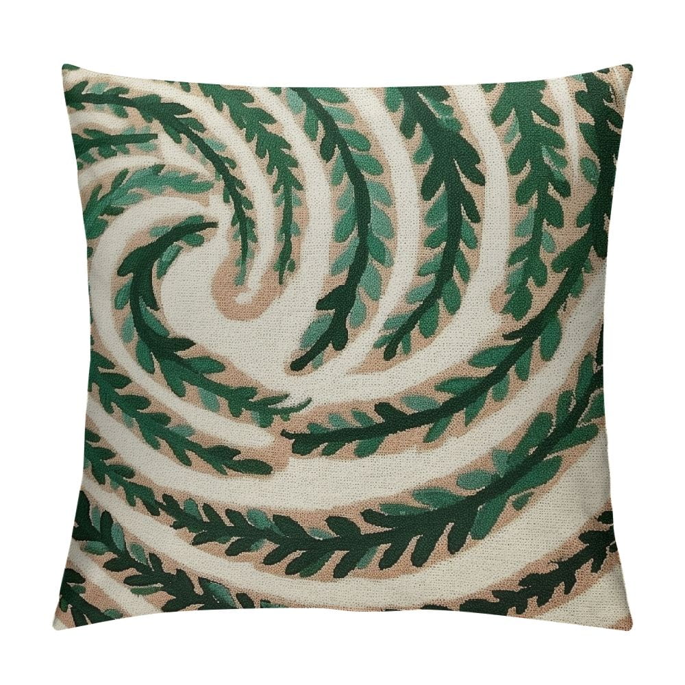 JEUXUS Boho Throw Pillows,Soft Mid Century Modern Pillowcase Lumbar ...