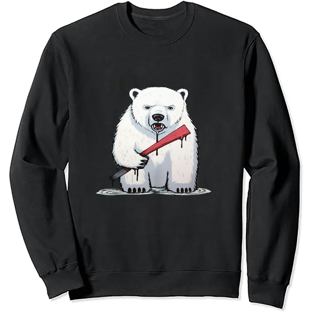 JEUXUS CN We Bare Bears Ice Bear Will Take Care Of It Long Sleeve T ...