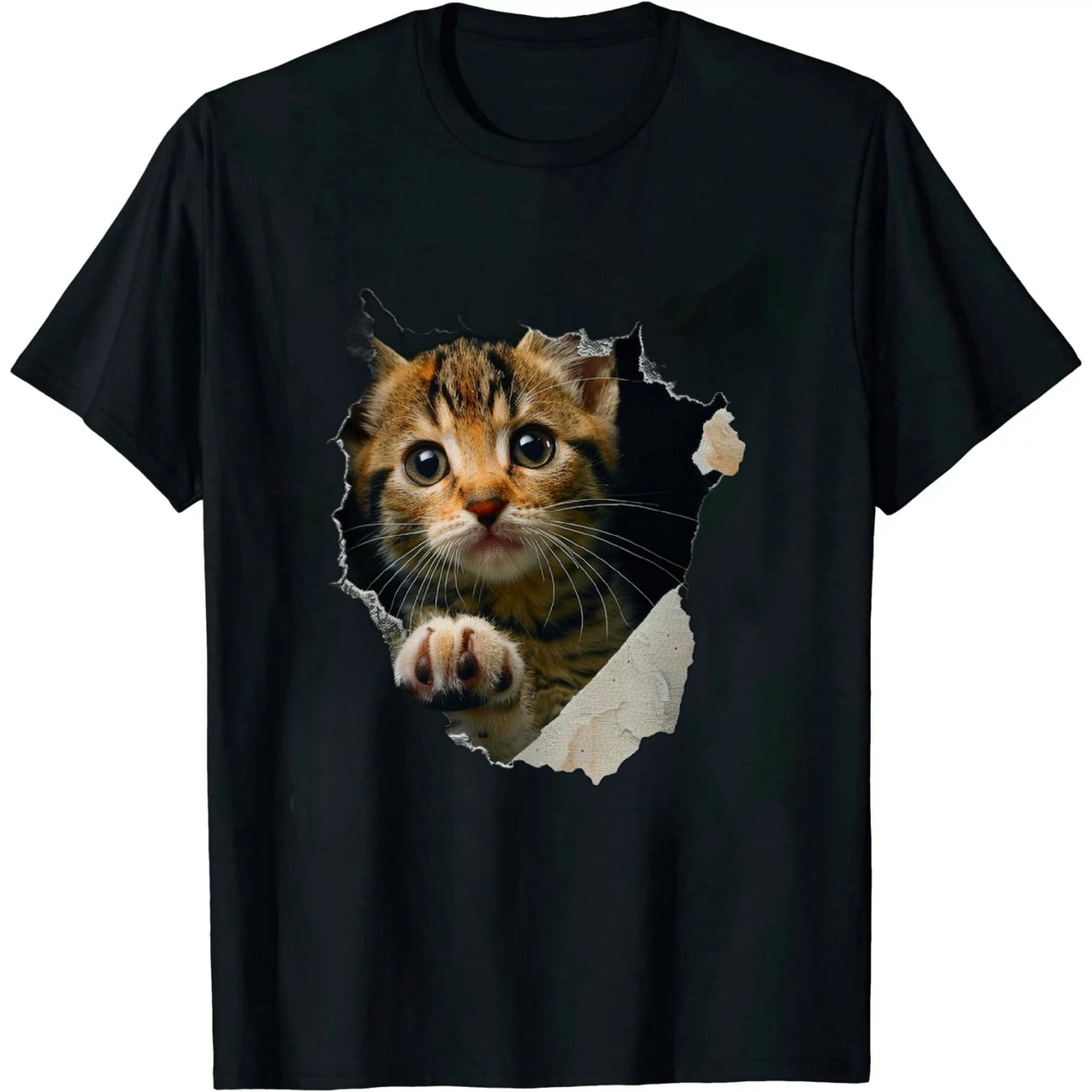 JEUXUS Cat Lover, Kitten Lover, Cute Cat, Cat Owner, Funny Cat T-Shirt ...