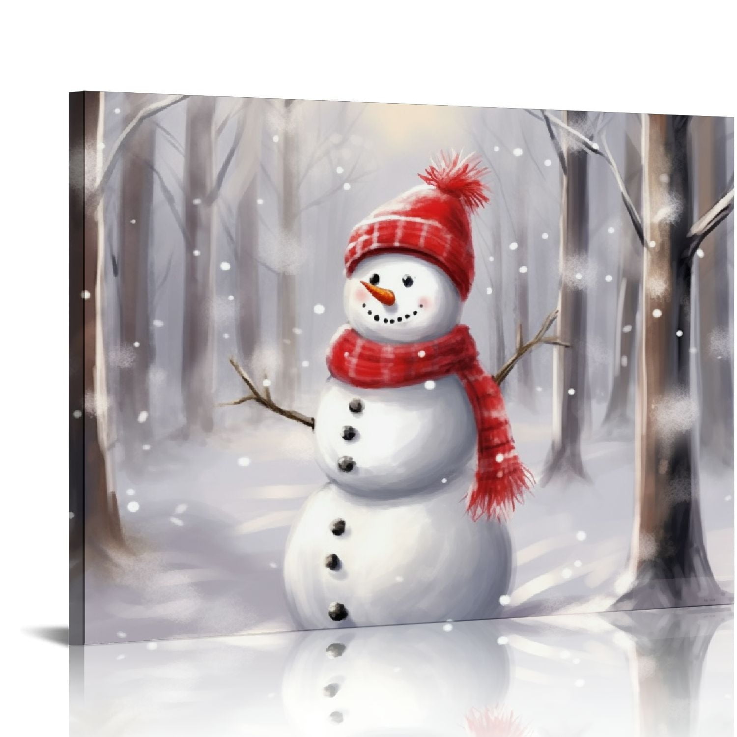 Snowman Painting