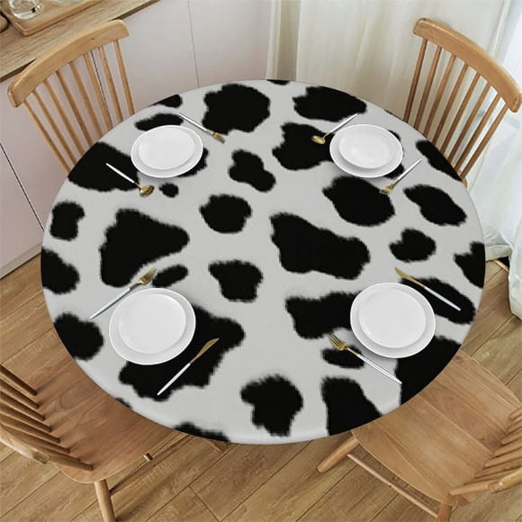 Cow Print Tablecloth