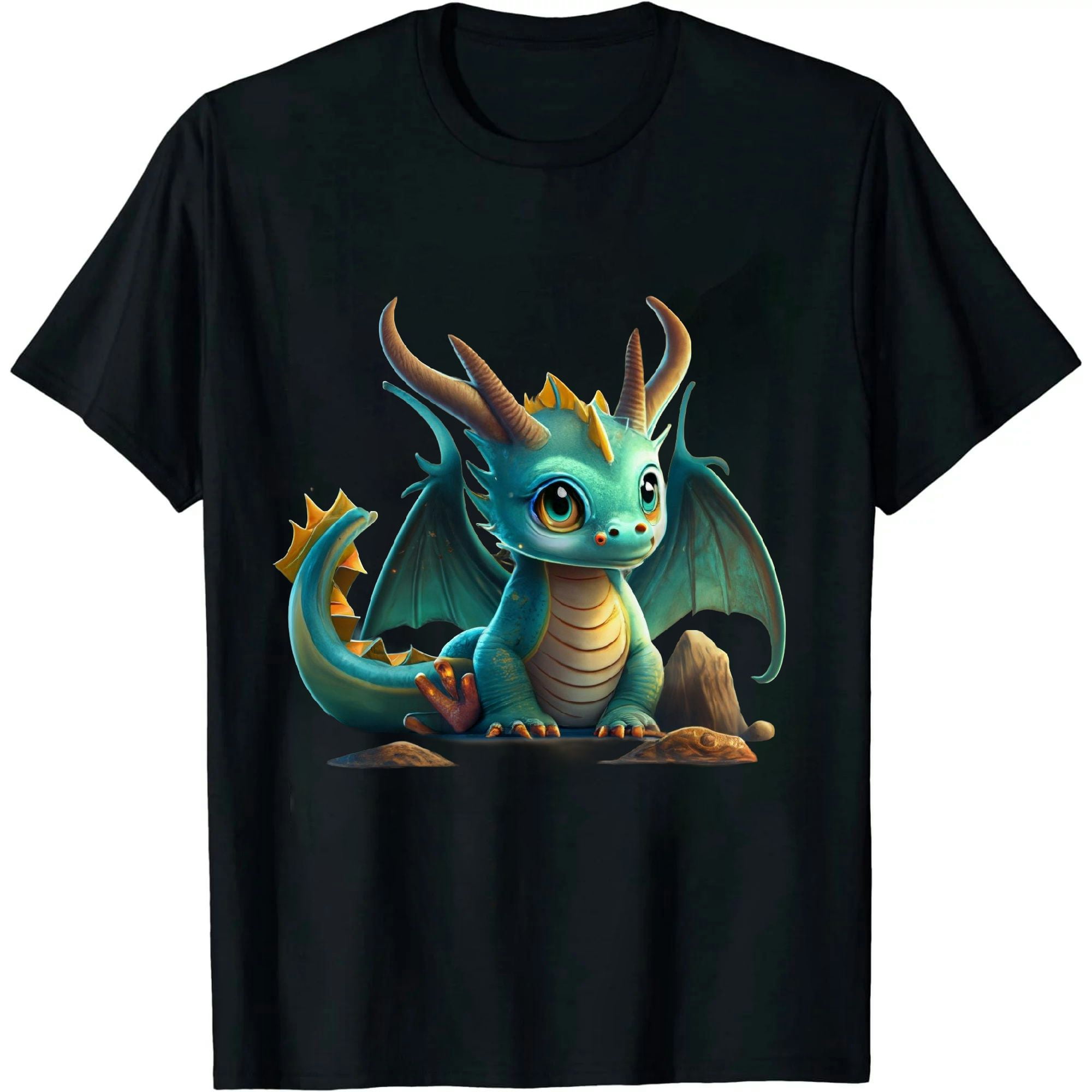 JEUXUS Cute Dragon for New Year 2024 - Year of the Dragon T-Shirt ...