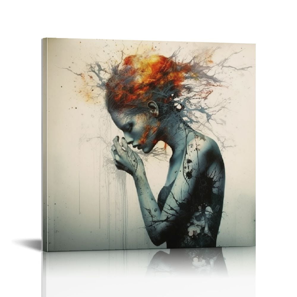 JEUXUS 'Deliberation' by Mario Sanchez Nevado, Canvas Wall Art, 16x16in ...