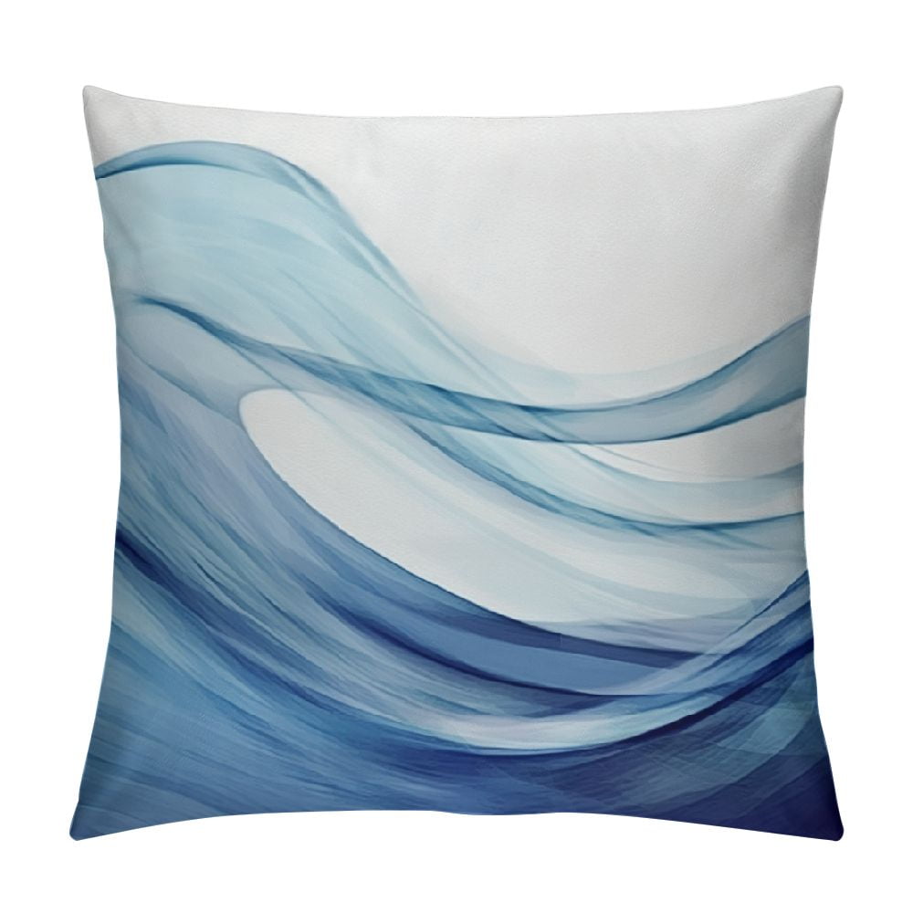 JEUXUS Designart 3D Wave of Water Splash' Abstract Throw Cushion Pillow ...
