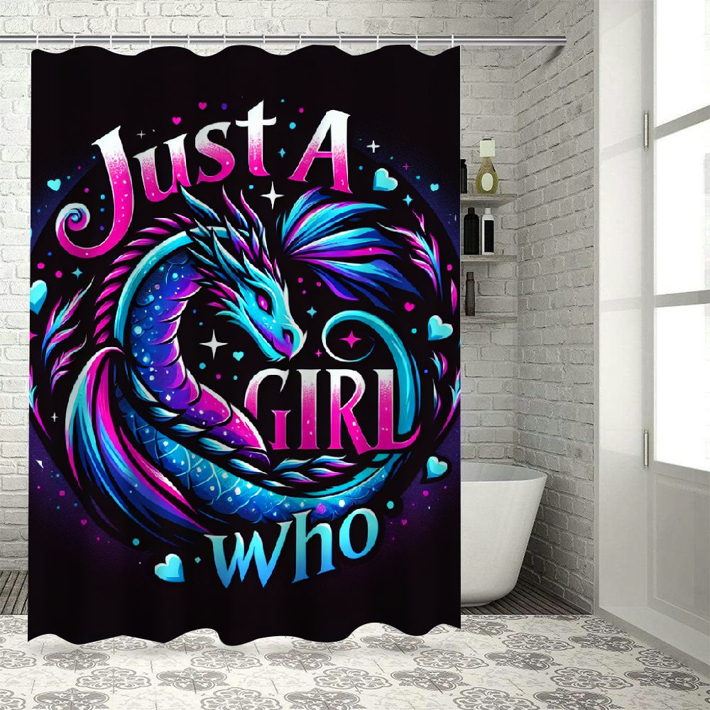 JEUXUS Dragon Gifts for Kid Women Just a Girl Who Loves Dragons ...