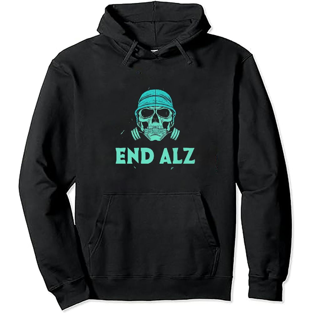 JEUXUS "END ALZ" Alzheimer's Disease Awareness Hoodie - Walmart.com